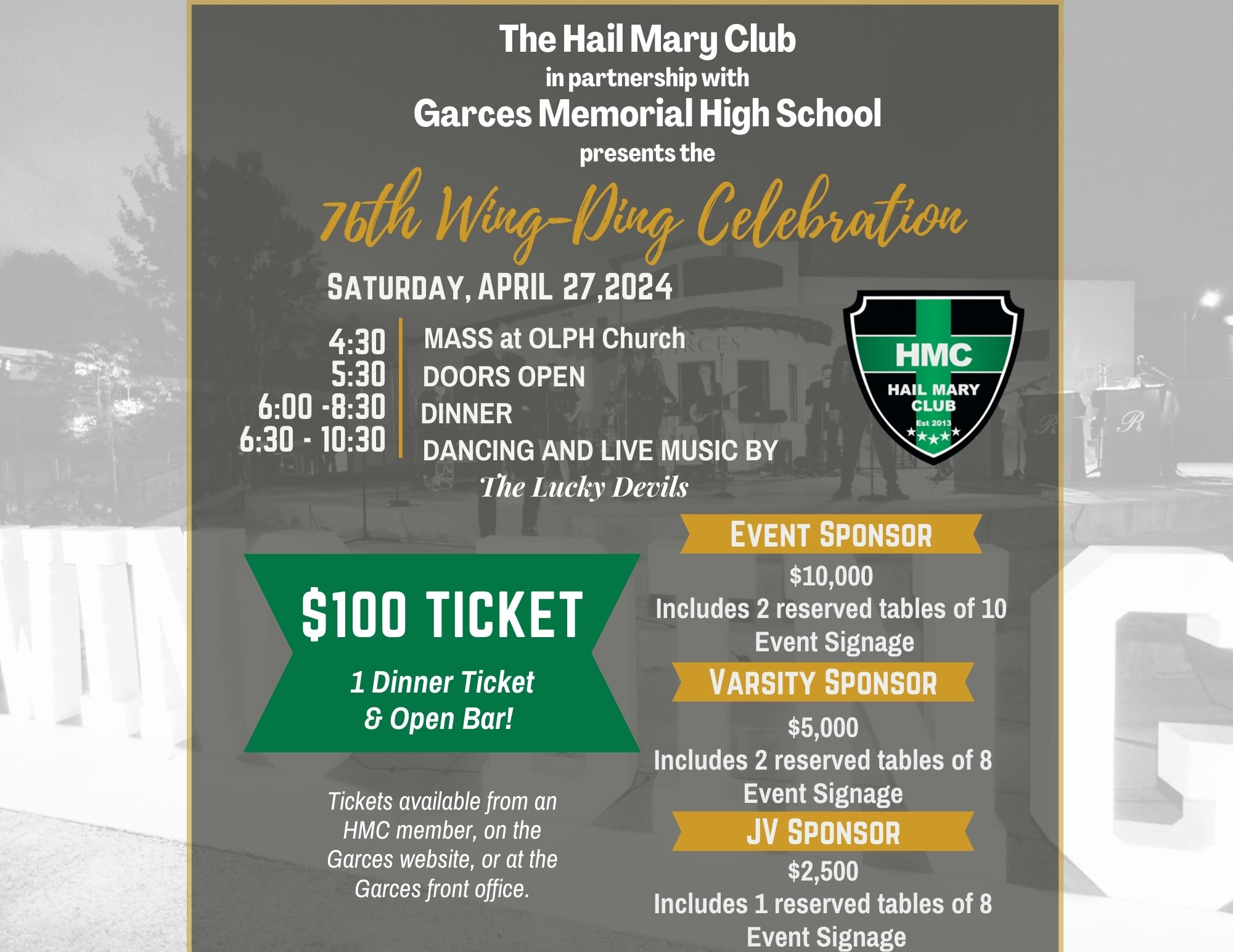 Spring Wing-Ding - Garces Memorial High School